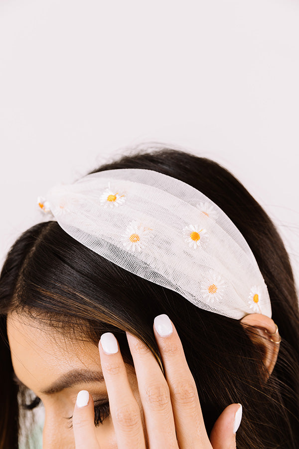 Sunny Dip Headband In Cream • Impressions Online Boutique