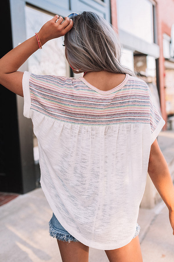 In Touch Knit Shift Top – Impressions Online Boutique