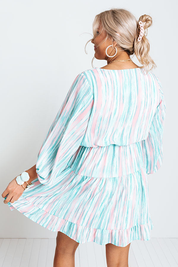 Charming Intuition Dress In Turquoise • Impressions Online Boutique