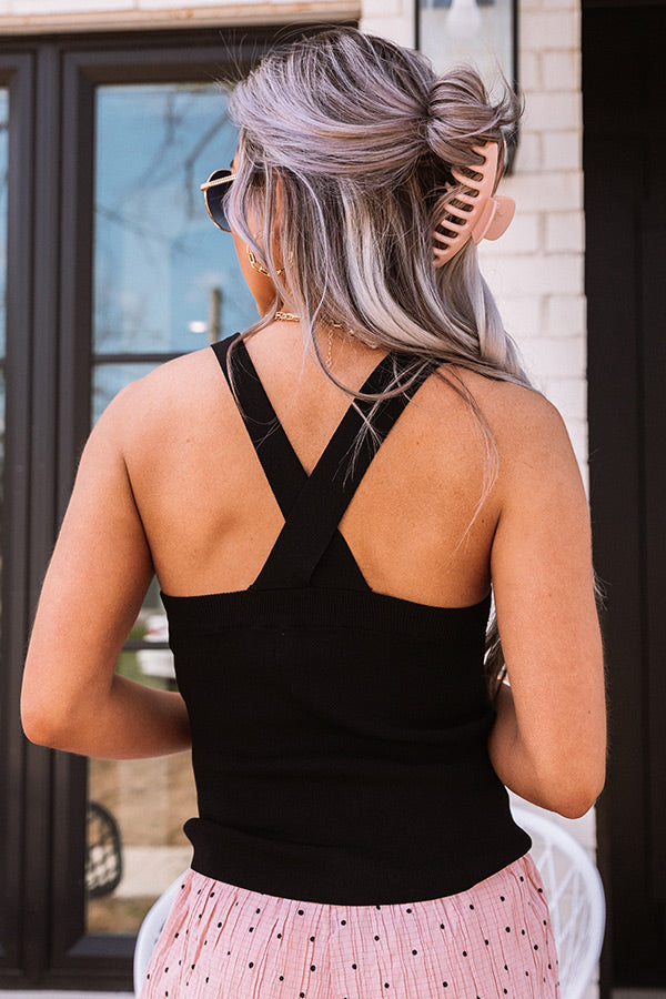High Voltage Tank In Black • Impressions Online Boutique