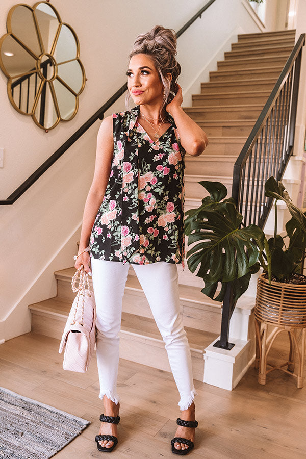 Garden Party Shift Top • Impressions Online Boutique