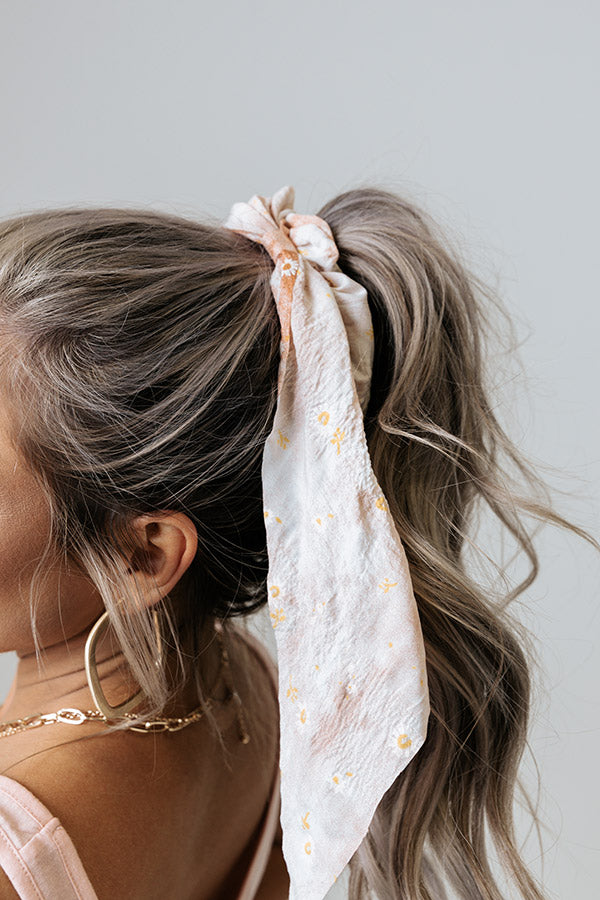 Sunday Drive Hair Scrunchie In Rust – Impressions Online Boutique