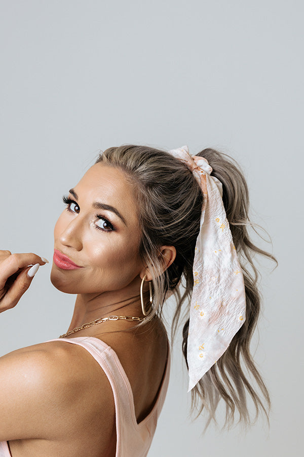 Sunday Drive Hair Scrunchie In Rust – Impressions Online Boutique