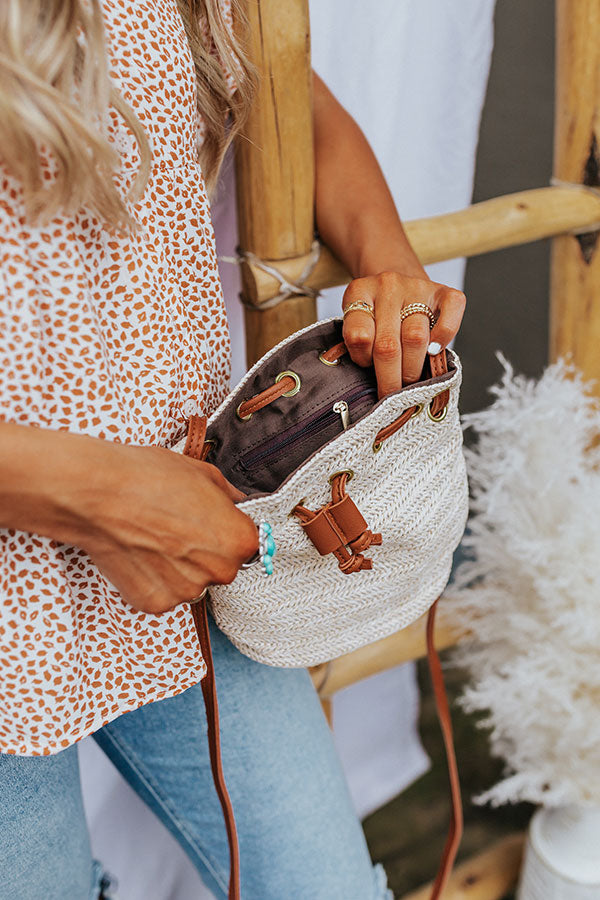Simply Dashing Raffia Crossbody • Impressions Online Boutique