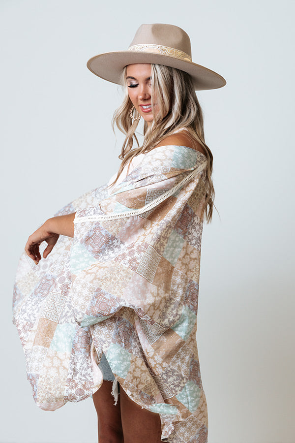 Never Too Chic Overlay In Khaki • Impressions Online Boutique