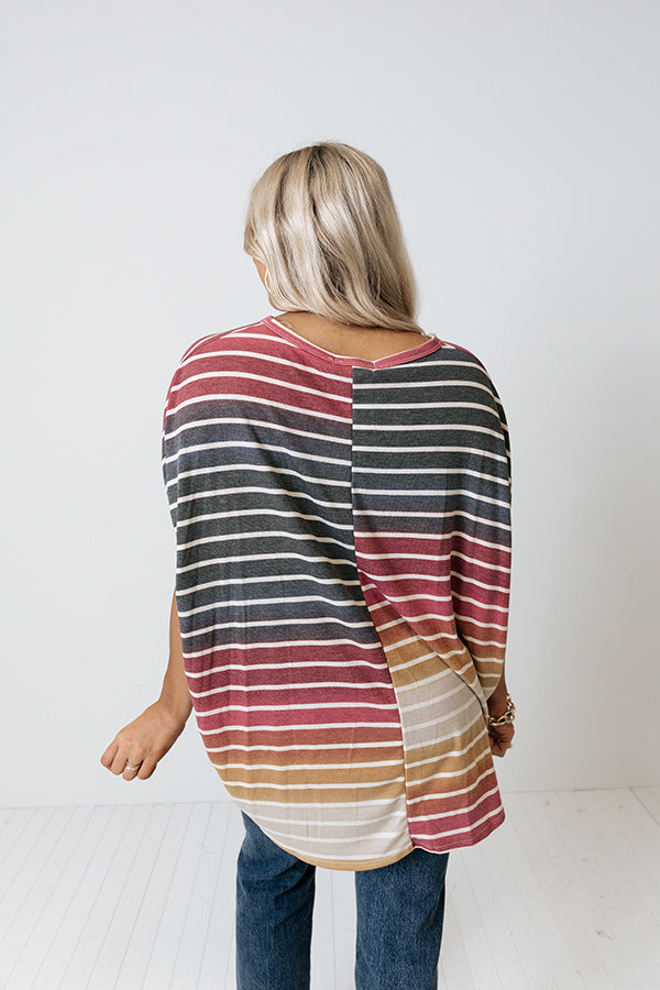 Music Row Stripe Top • Impressions Online Boutique