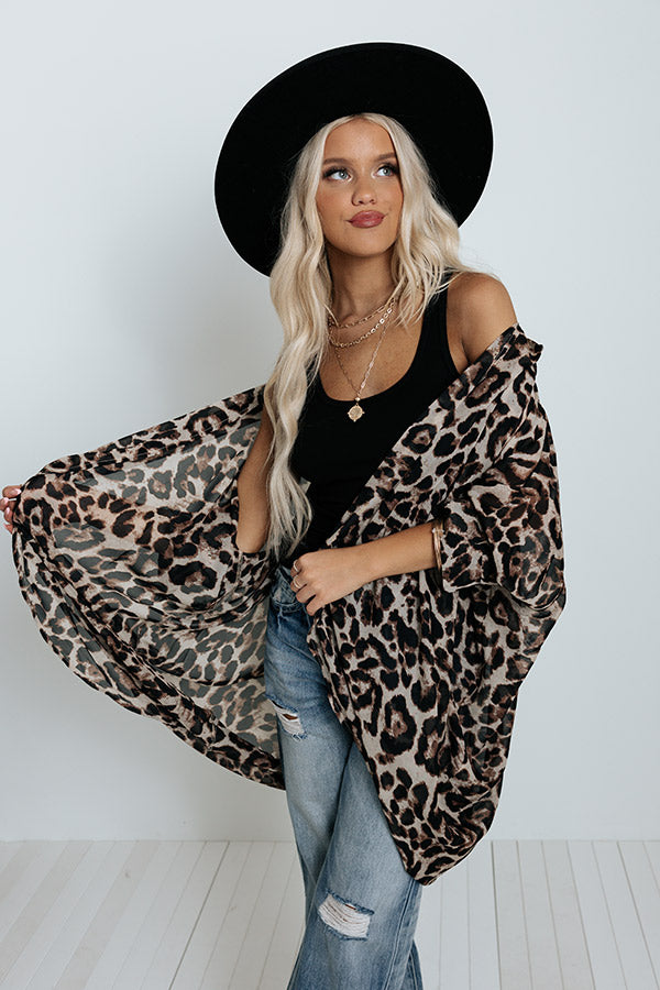 Let's Talk Leopard Overlay In Birch • Impressions Online Boutique