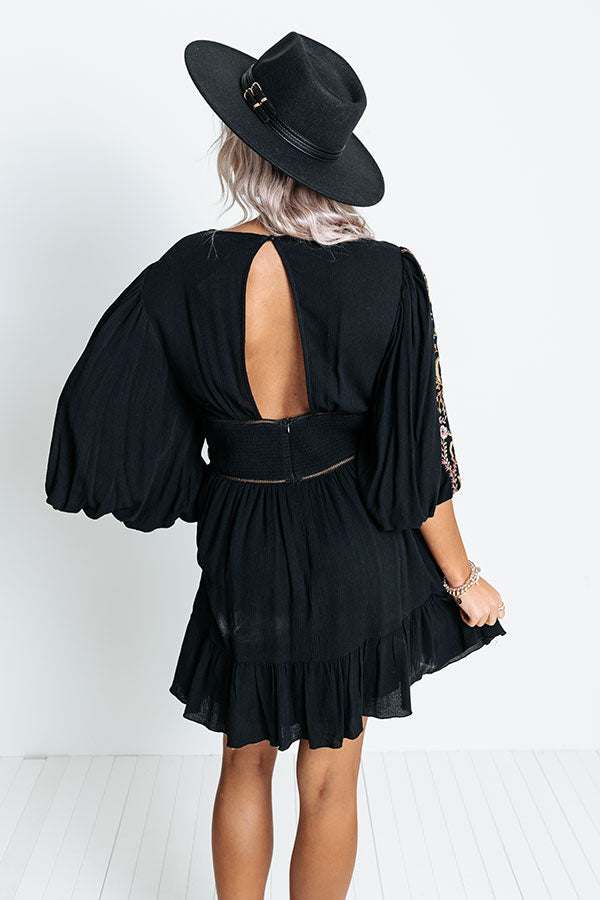 Prosecco And Poise Embroidered Dress – Impressions Online Boutique