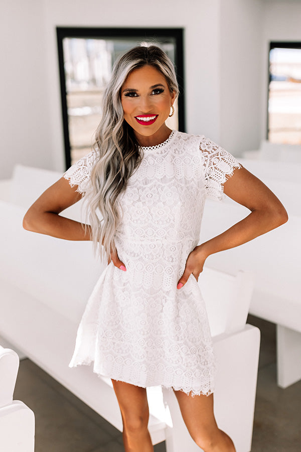 Delightful Night Lace Dress • Impressions Online Boutique