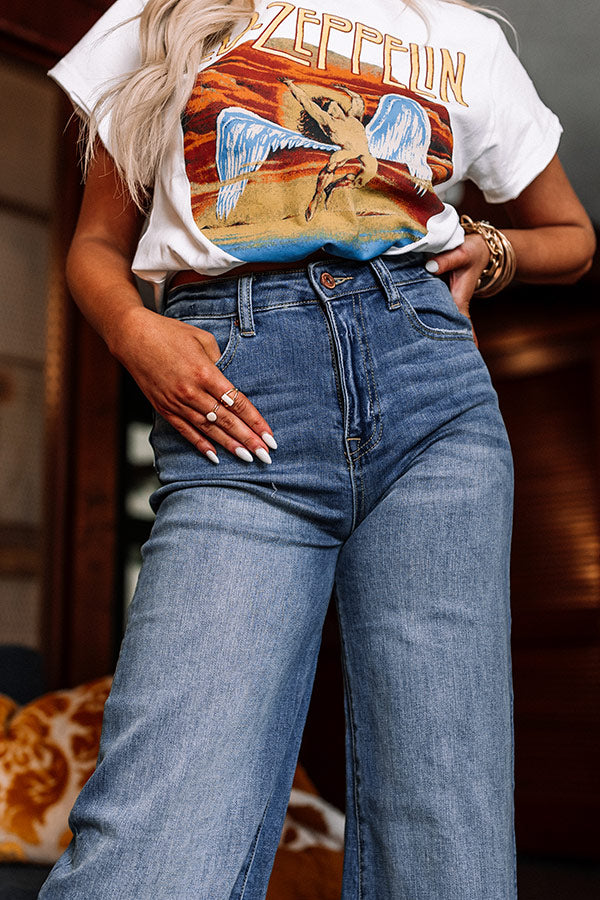The Callowyn High Waist Wide Leg Jean – Impressions Online Boutique