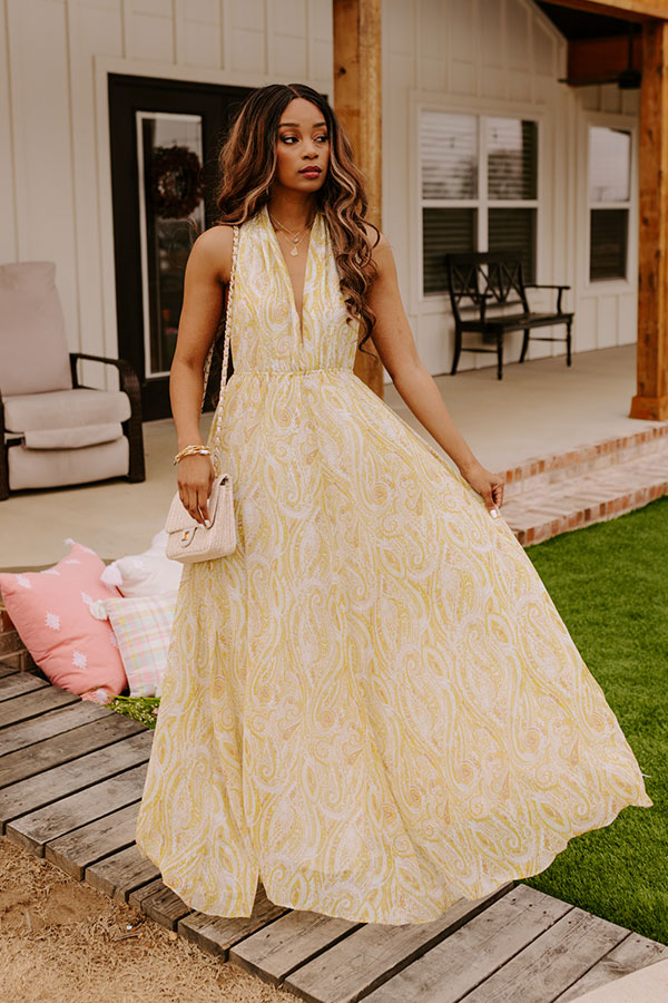 Finding Atlantis Wrap Maxi • Impressions Online Boutique