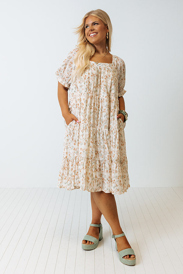 Courage Within Midi in Ivory Curves • Impressions Online Boutique