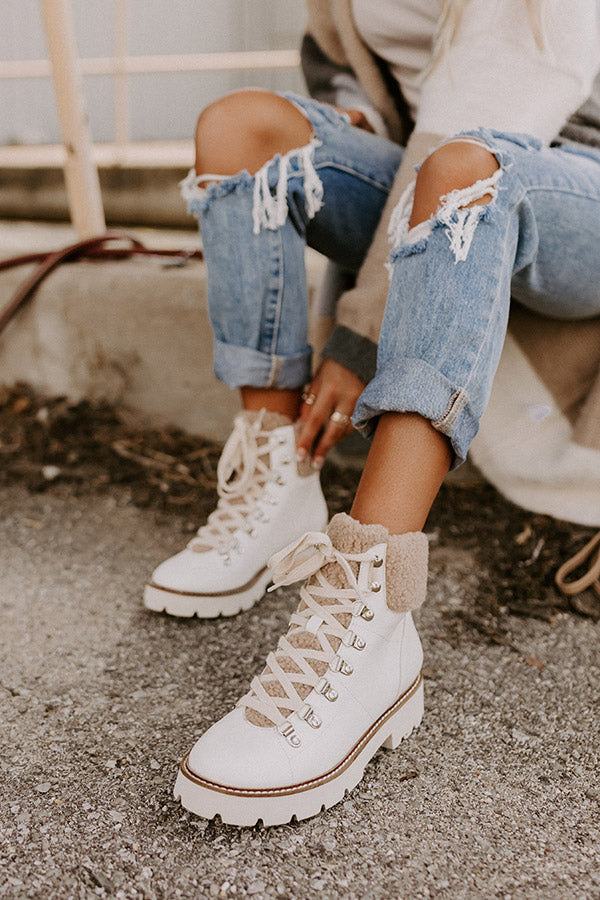 The Montana Boot in White – Impressions Online Boutique