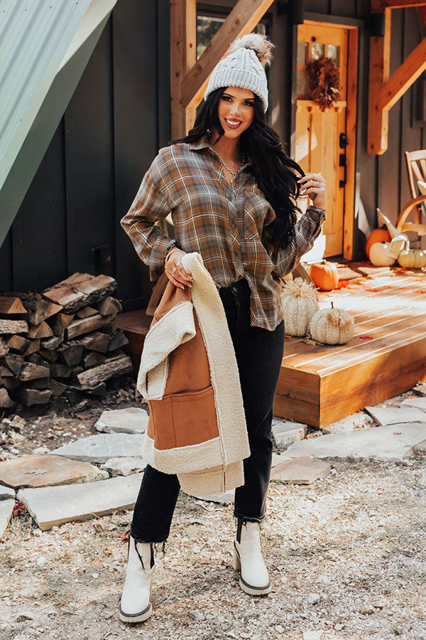 Energy Matched Flannel In Grey • Impressions Online Boutique