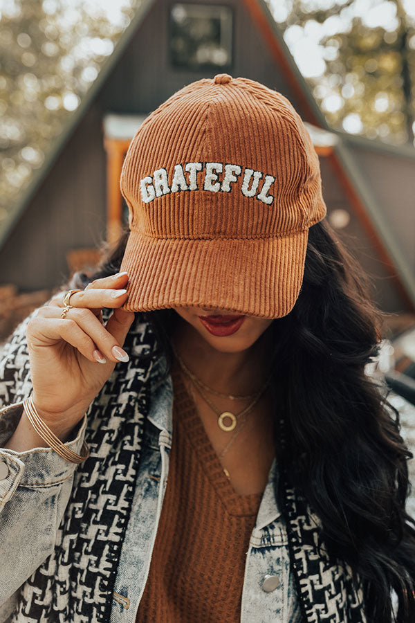 Grateful Sherpa Lettered Baseball Cap • Impressions Online Boutique