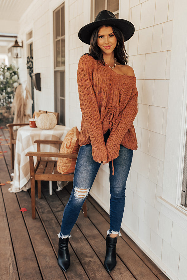 Insta Obsessed Knit Sweater In Camel • Impressions Online Boutique