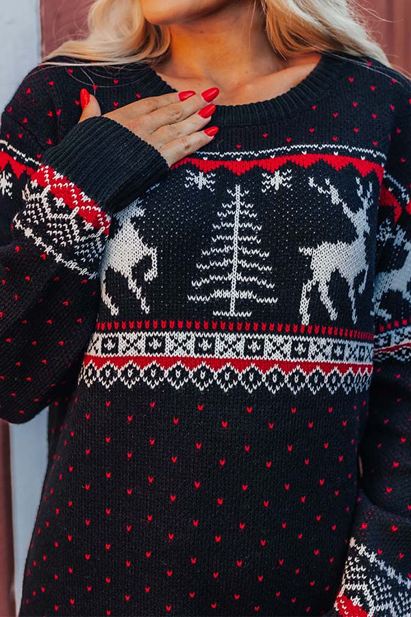 Cocoa Bomb Sweater Dress • Impressions Online Boutique