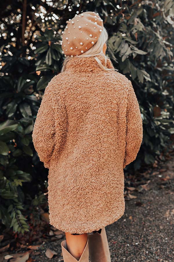 Flurries On Repeat Sherpa Coat • Impressions Online Boutique