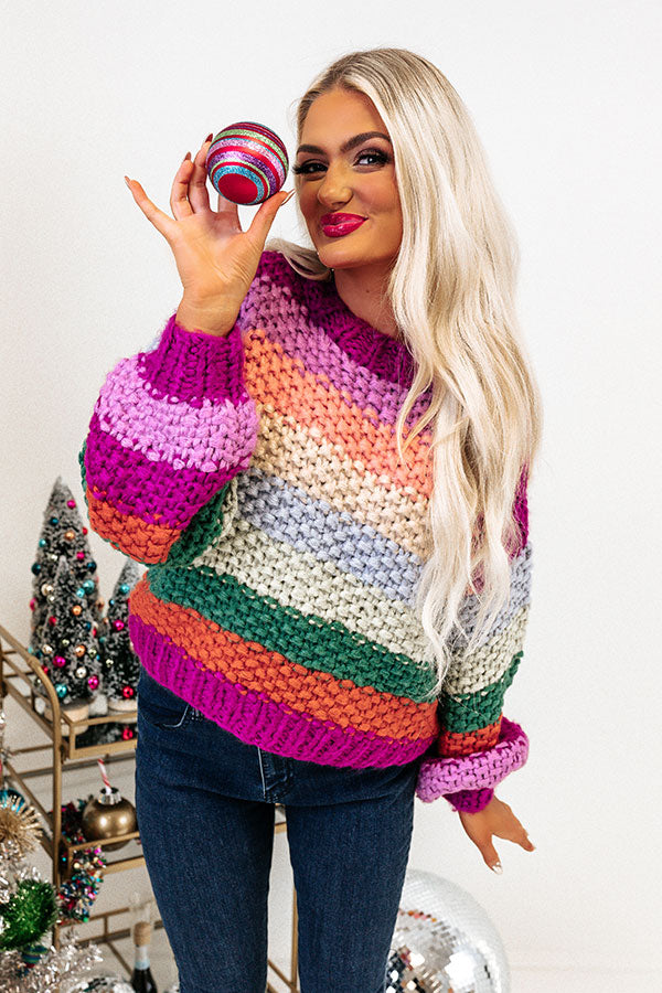 Aspen Snowfall Knit Sweater • Impressions Online Boutique