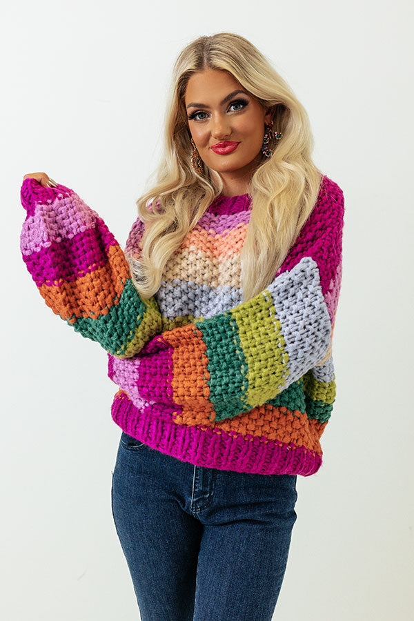 Aspen Snowfall Knit Sweater • Impressions Online Boutique