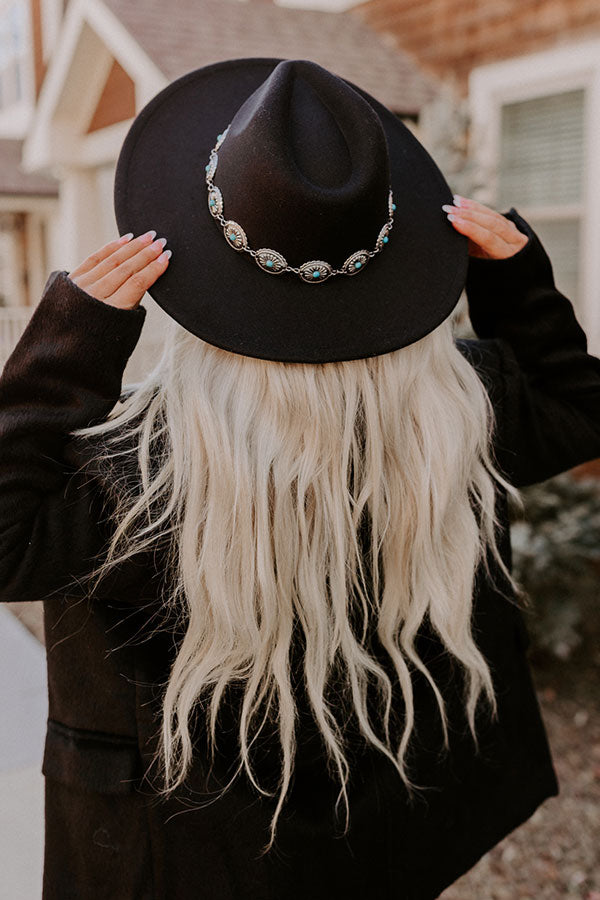 Countryside Retreat Felt Fedora in Black • Impressions Online Boutique