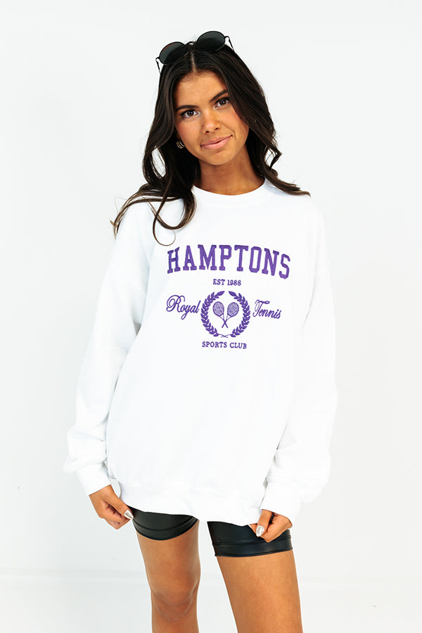Hamptons Graphic Sweatshirt • Impressions Online Boutique