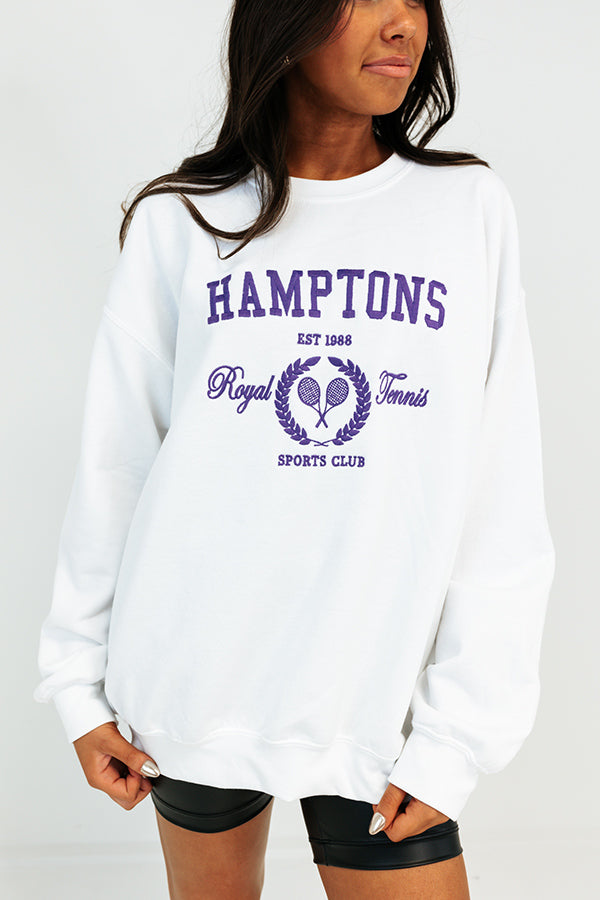 Hamptons Graphic Sweatshirt • Impressions Online Boutique