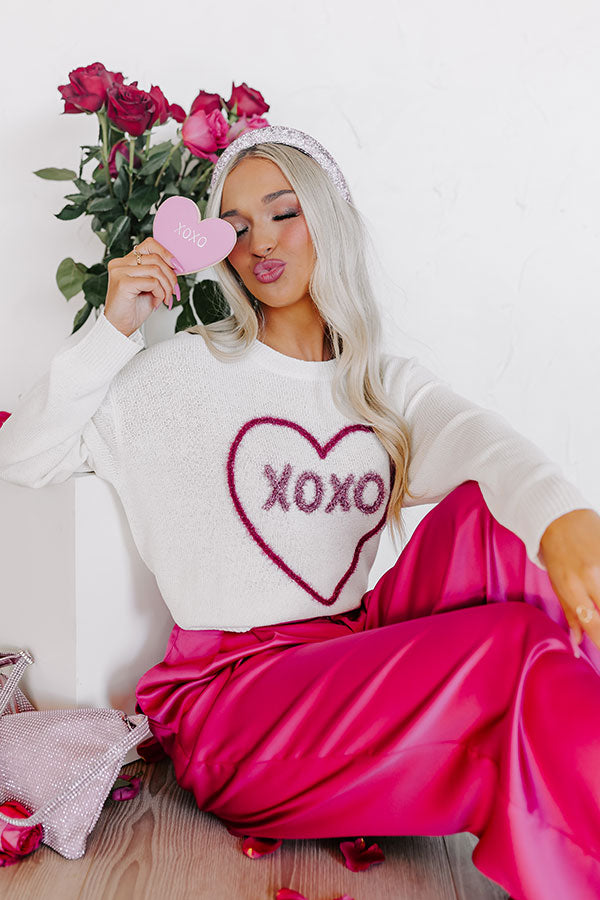 XOXO Knit Sweater • Impressions Online Boutique