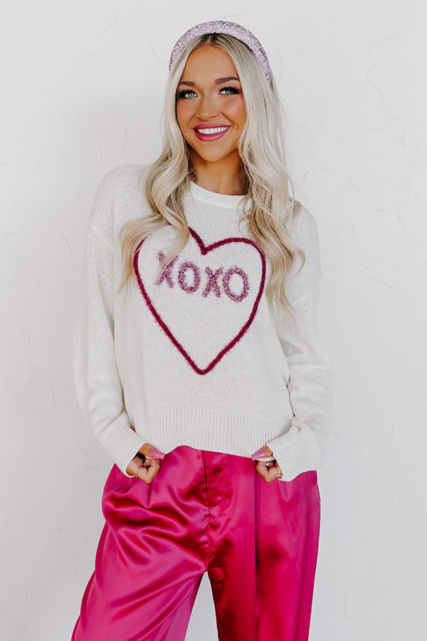 XOXO Knit Sweater • Impressions Online Boutique