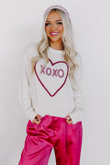 XOXO Knit Sweater – Impressions Online Boutique
