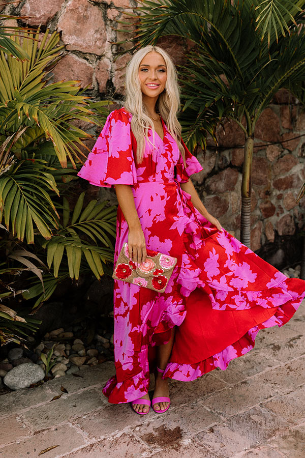 Pack Up And Travel Wrap Maxi • Impressions Online Boutique