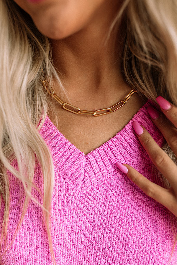 The Vietta Papeclip Necklace • Impressions Online Boutique