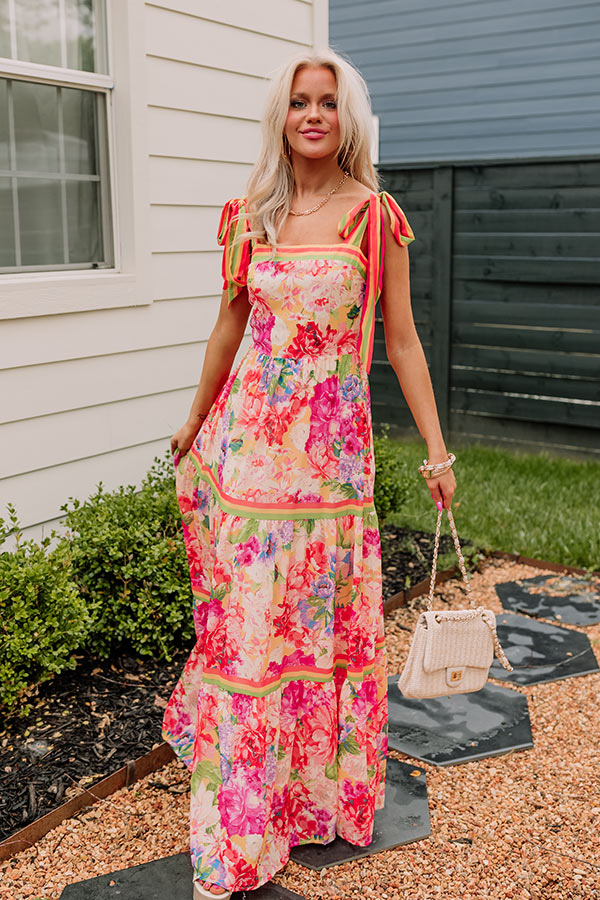 Eclipse Season Floral Maxi • Impressions Online Boutique