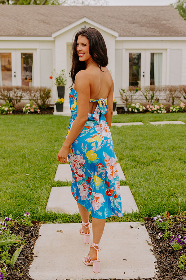 Whimsy And Wishes Floral Midi • Impressions Online Boutique