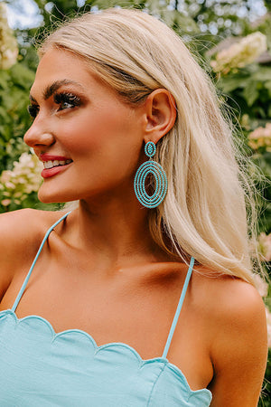Times Square Views Hoop Earrings In Gold • Impressions Online Boutique