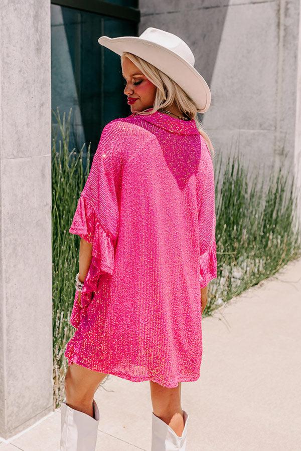 West Side Sparkle Sequin Tunic Top • Impressions Online Boutique