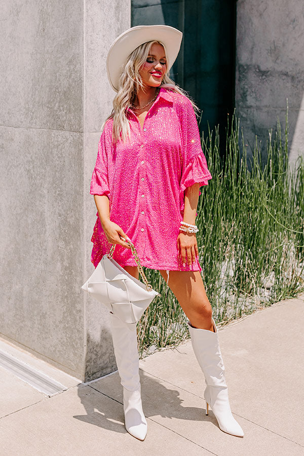 West Side Sparkle Sequin Tunic Top • Impressions Online Boutique