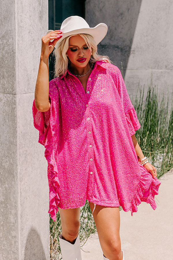 West Side Sparkle Sequin Tunic Top • Impressions Online Boutique