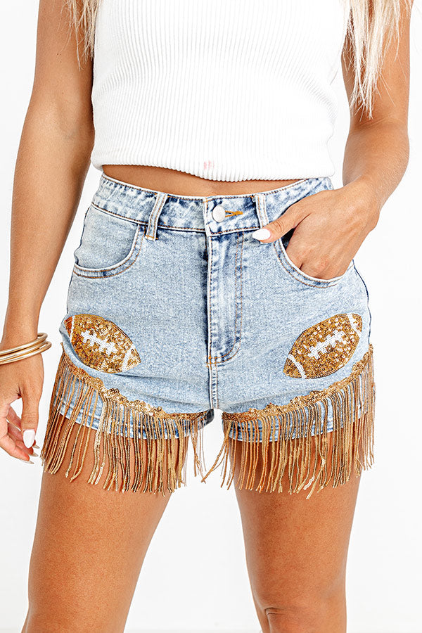 Game Day Gorgeous High Waist Shorts – Impressions Online Boutique