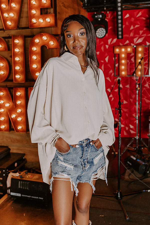 Whimsical Ways Button Up • Impressions Online Boutique