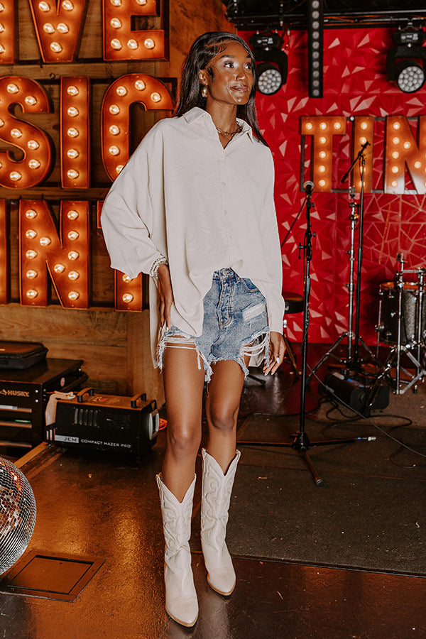 Whimsical Ways Button Up • Impressions Online Boutique