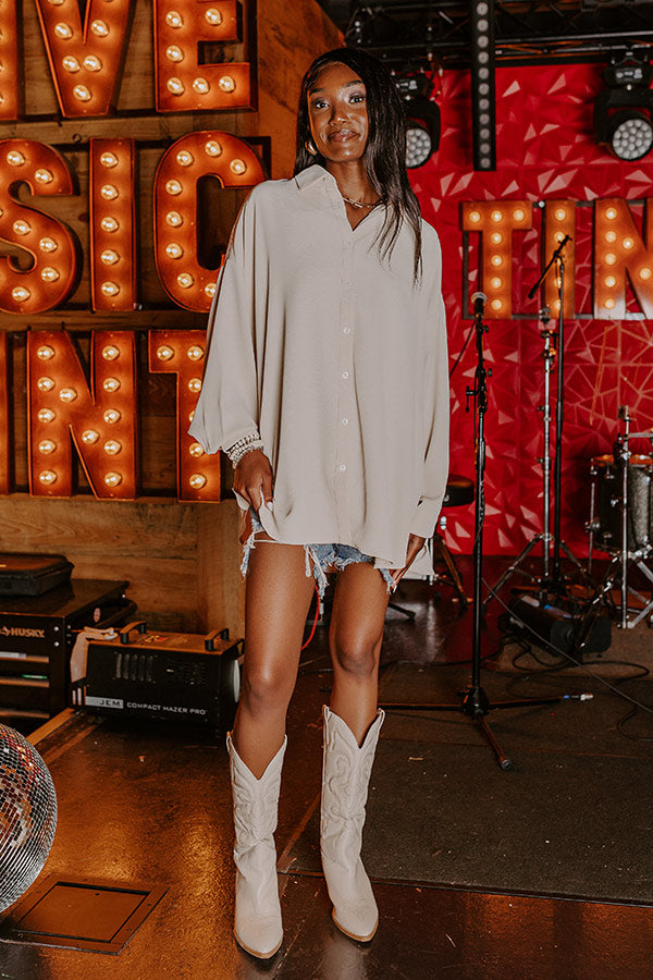 Whimsical Ways Button Up • Impressions Online Boutique