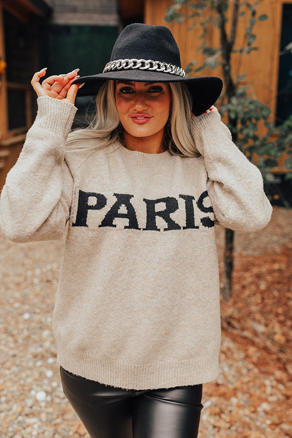Paris Knit Sweater • Impressions Online Boutique