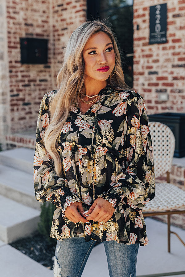 Wrapped In Love Babydoll Top – Impressions Online Boutique