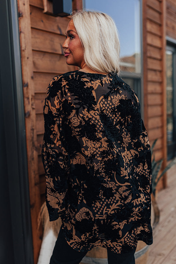 With You Always Velvet Burnout Overlay • Impressions Online Boutique