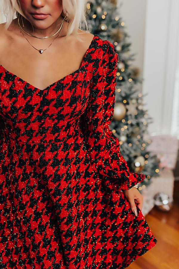 Twirl The Day Away Tweed Mini Dress • Impressions Online Boutique