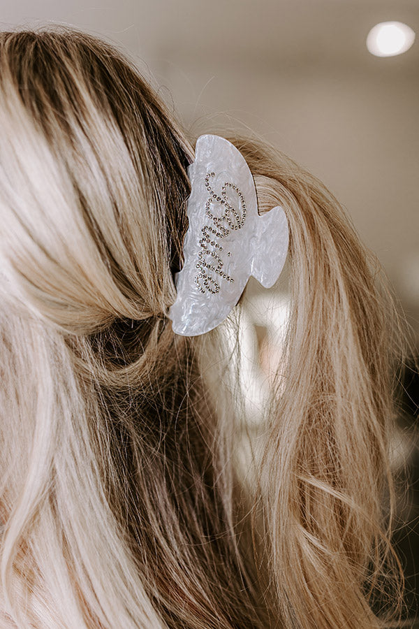 Bride Embellished Hair Claw Clip • Impressions Online Boutique