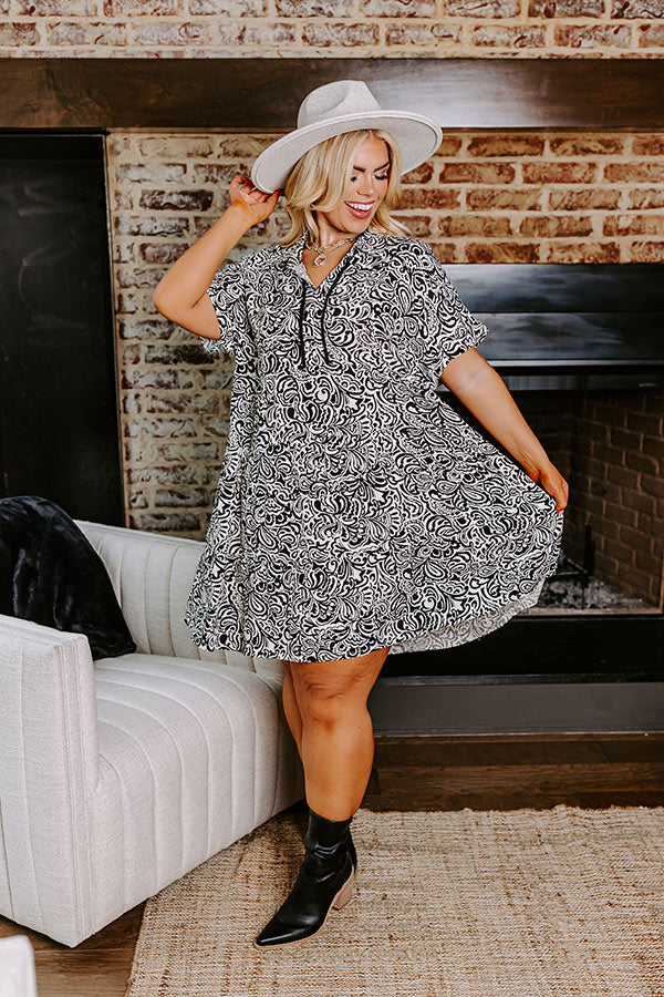 Daylight Mix Shift Dress Curves – Impressions Online Boutique